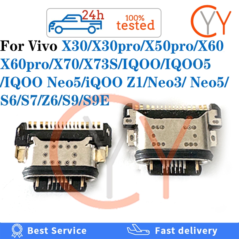 Tipo C Enchufe En El Puerto De Carga USB Conector Pin jack Para Vivo ...