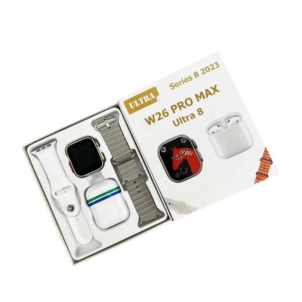 Original w26 Pro Max Smartwatch TWS Auricular 2 En 1 BT Llamada Reloj ...