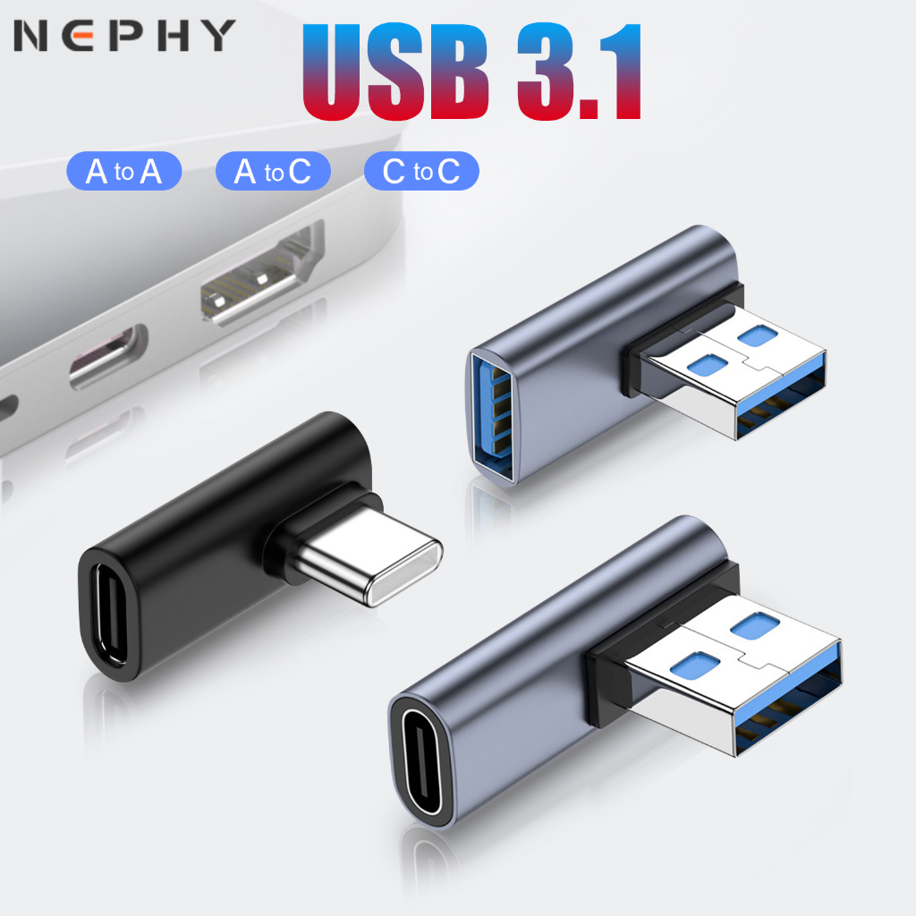 Adaptador USB 3.1 OTG A/C Macho Tipo Convertidor Para Macbook Xiaomi ...