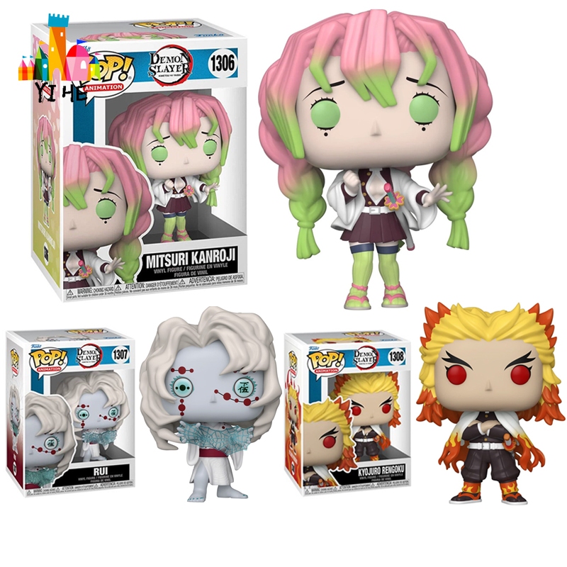Protector Funko Pop Demon Slayer Mitsuri Kanroji Rui Kyojuro Rengoku ...