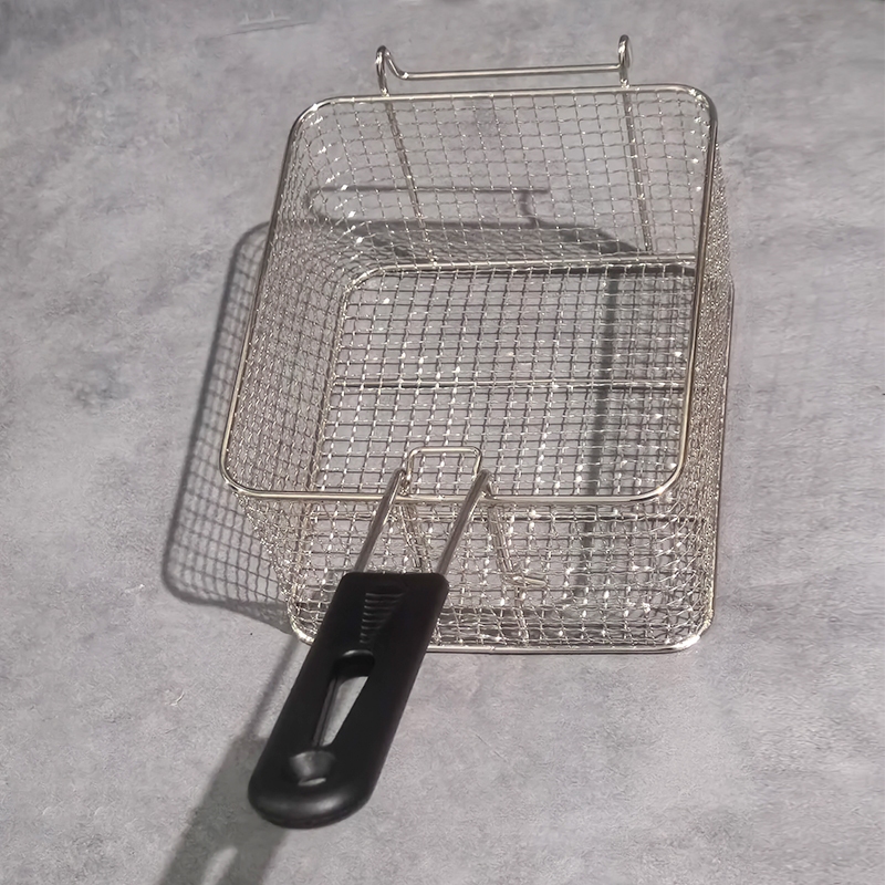 Cesta De Freír Eléctrica Galvanoplastia Con Cesta De Freír Niquelada ...