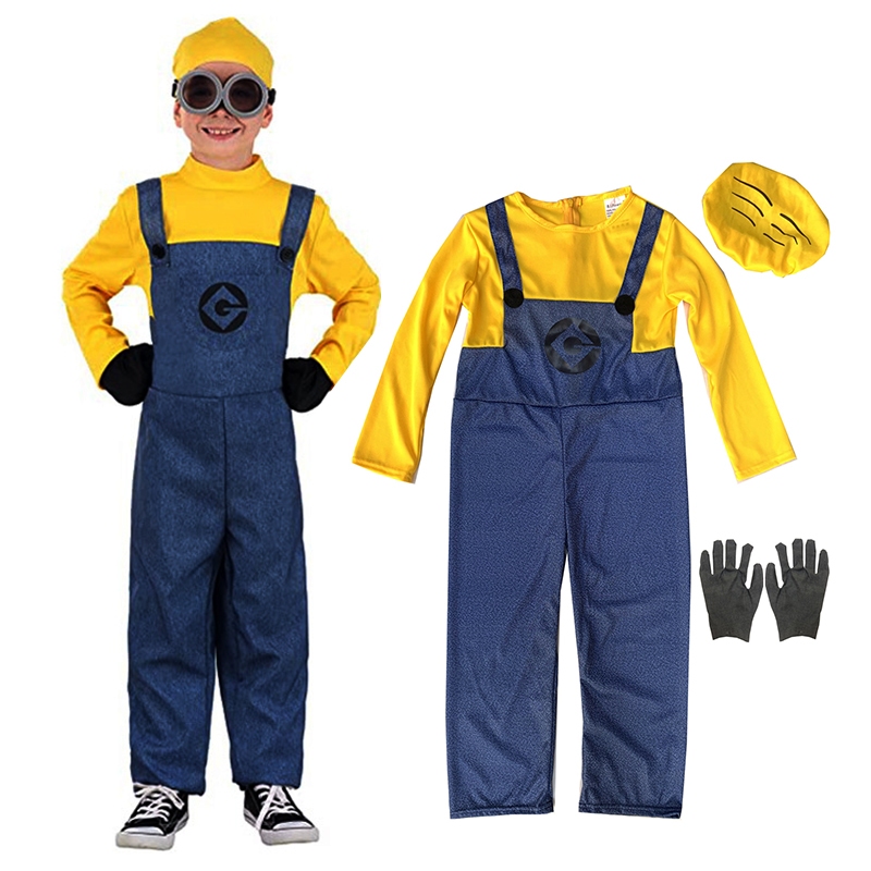 Minions Disfraces Despicable Me Jumpsuit Cosplay Party Dress Up Para ...