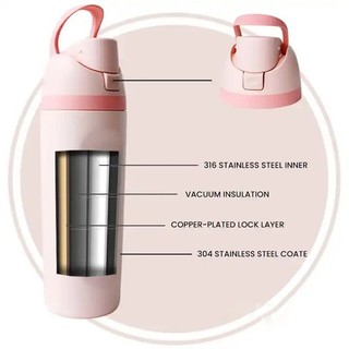 Thermos Compatible Owala Termo Doble Para Beber Taza Deportiva Aislada ...