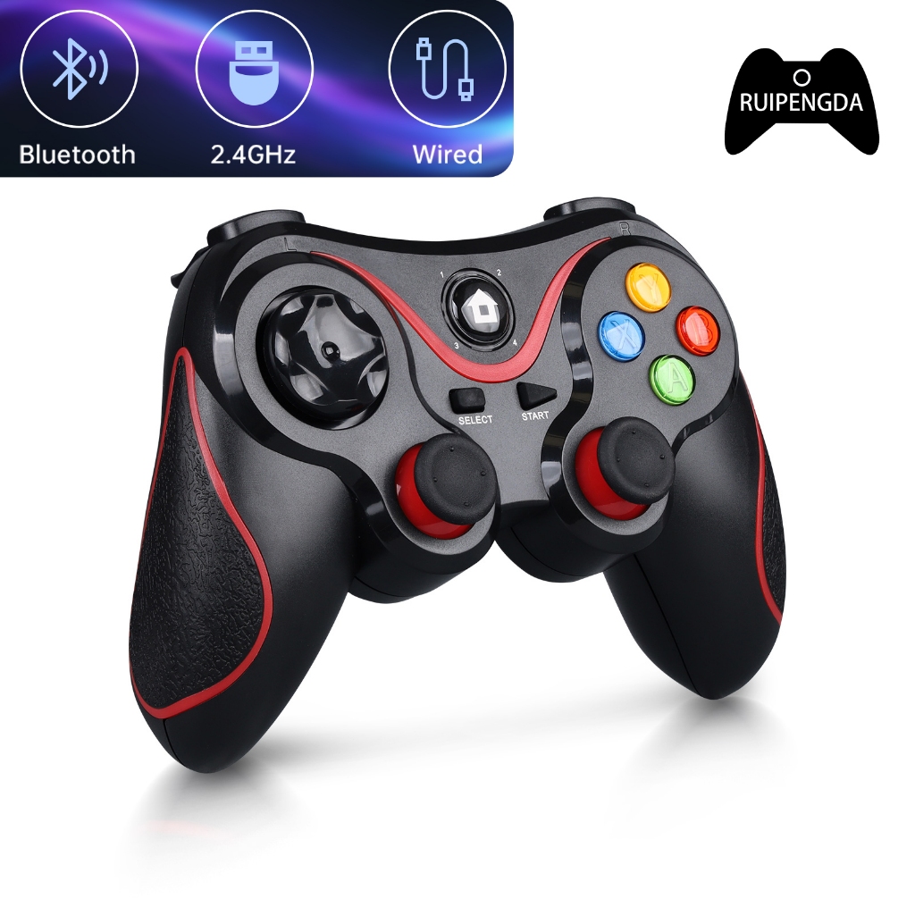 V8 Bluetooth Controlador Inalámbrico Para PC PS3 PS4 Accesorios 2.4G ...