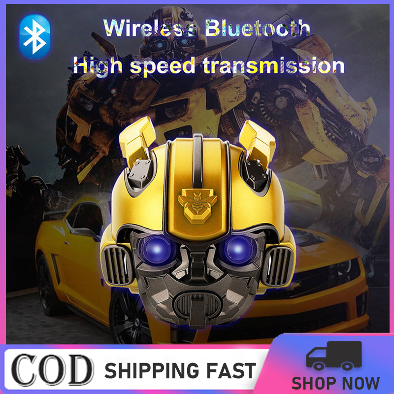 Transformers Altavoz Bluetooth Transformadores Bumblebee Cassa LED Luz ...