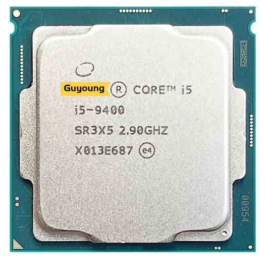 YZX Core i5 9400 i5-9400 CPU De Seis Núcleos De 2,9 Ghz Procesador Hilos 65W 9M LGA 1151 ...