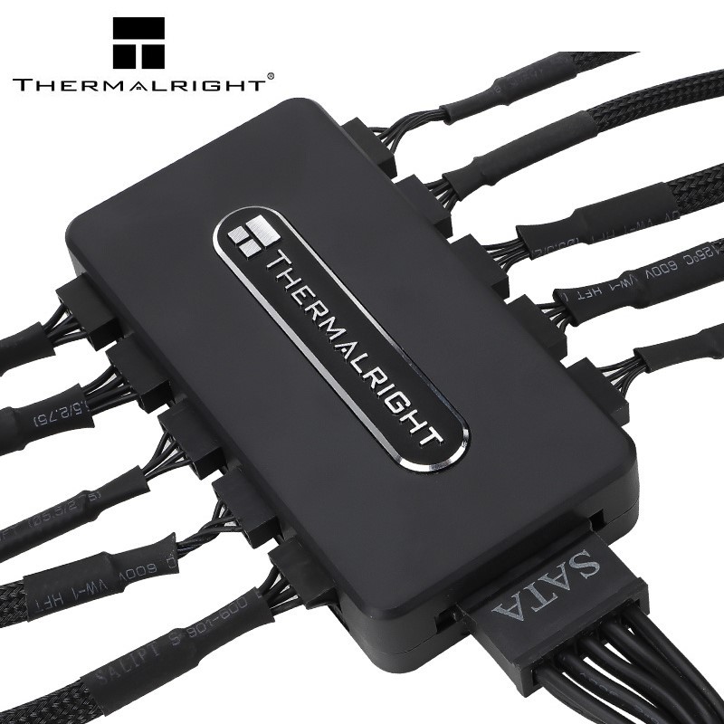 Thermalright PWM Fan Hub ARGB 10 Puertos 4 Pines PC Controller 12V ...