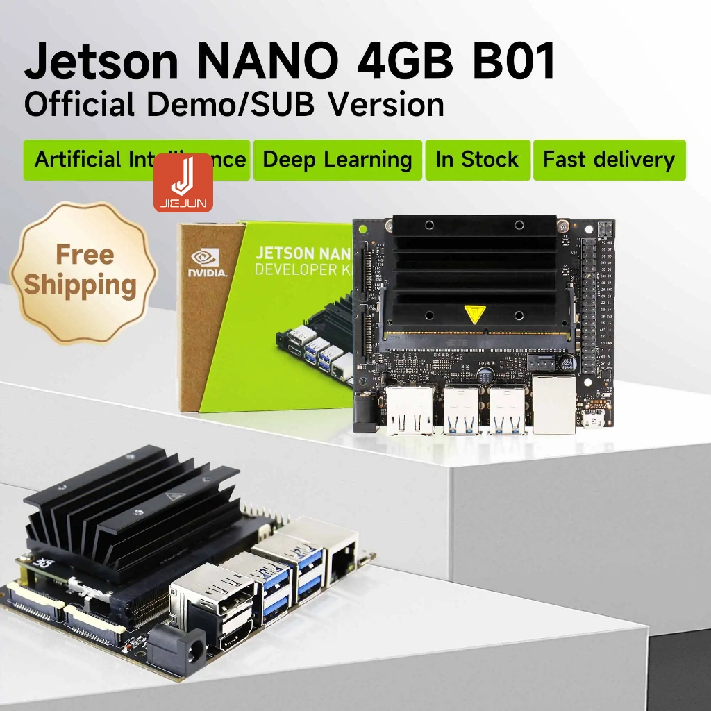 Jetson NANO 4GB B01 Kit De Revelador SUB Board Aprendizaje Profundo AI ...