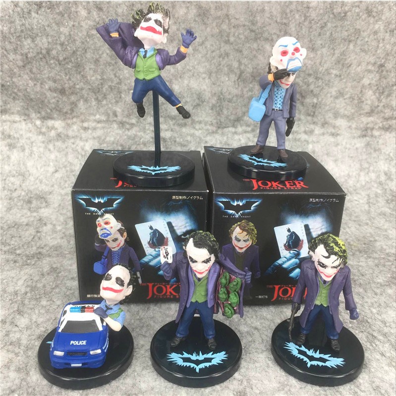 5Pcs/Set 6cm Batman : El Caballero Oscuro Gotham City El Joker Mr.J ...