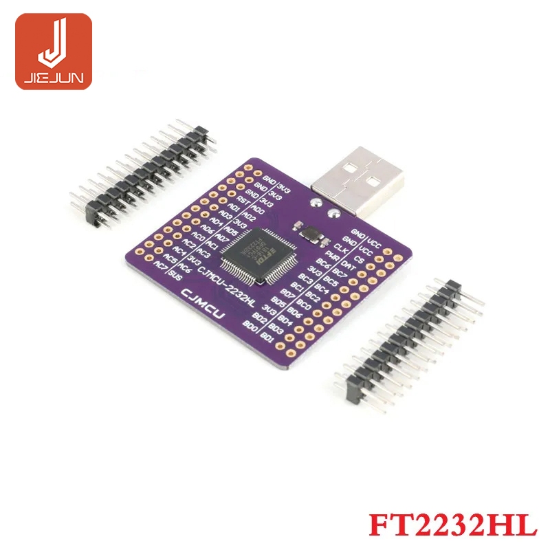 FT2232HL USB Giro UART FIFO SPI I2C JTAG RS232 Módulo FT2232 CJMCU-2232HL A La Placa De Doble ...