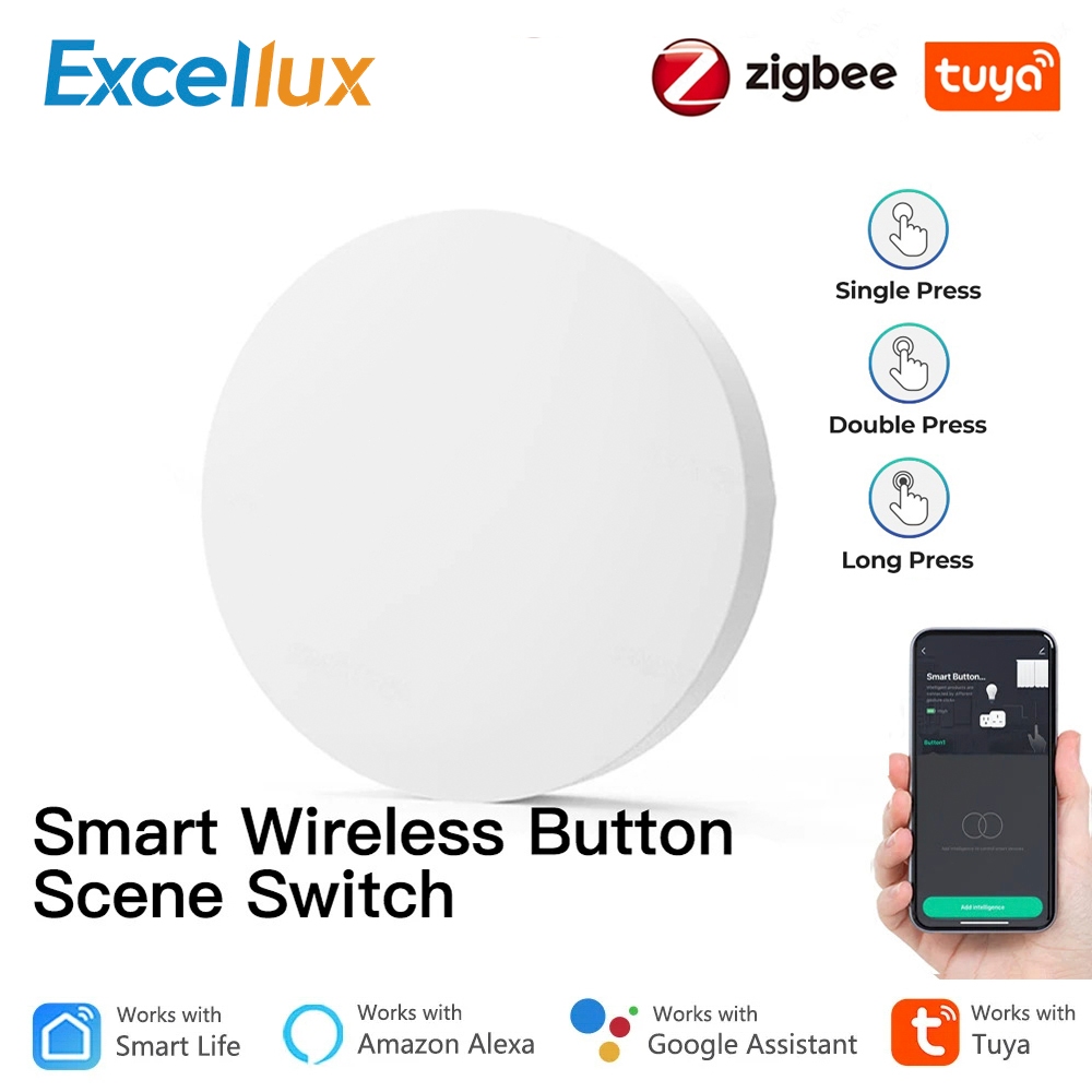 Tuya Zigbee Botón Inteligente Interruptor De Escena Enlace Multiescena ...