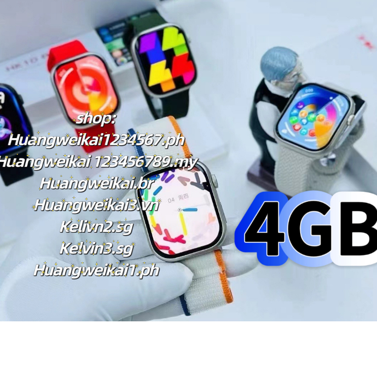 hong kong 2025 Último 4GB 】 HK10 pro + real AMOLED Reloj Inteligente ...