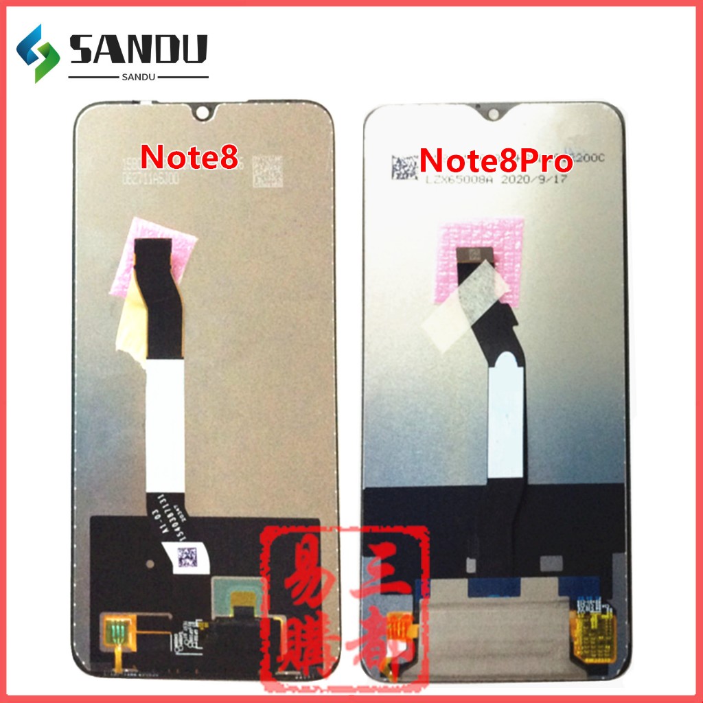 Adecuado Para Xiaomi Redmi Note 8 Note 8t Note 8 Pro Montaje De Pantalla Lcd | Shopee Colombia