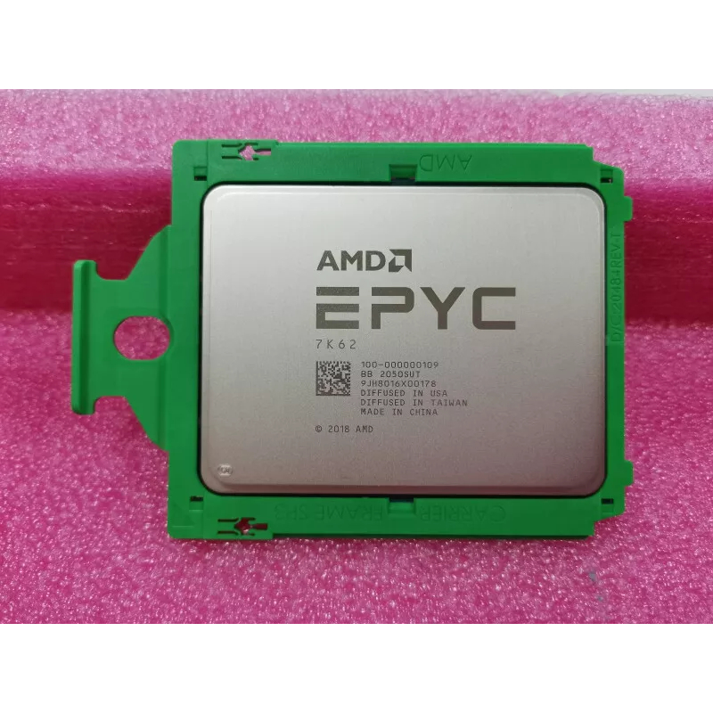 EPYC 7K62 CPU 7nm 48 Núcleos 96 Hilos 2.6GHz 192MB 240W Procesador ...