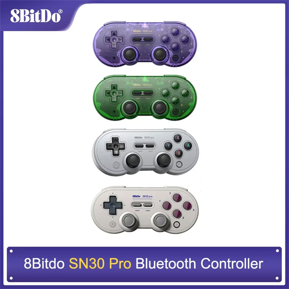 8Bitdo SN30 Pro Bluetooth Gamepad Inalámbrico Joystick Para Nintend Switch NS OLED MacOS Android ...