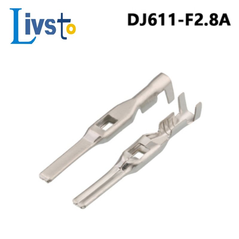 50/100 pcs Delphi Conector Impermeable Serie De 2,8 Mm Para Terminales De Arnés De Cable Auto ...