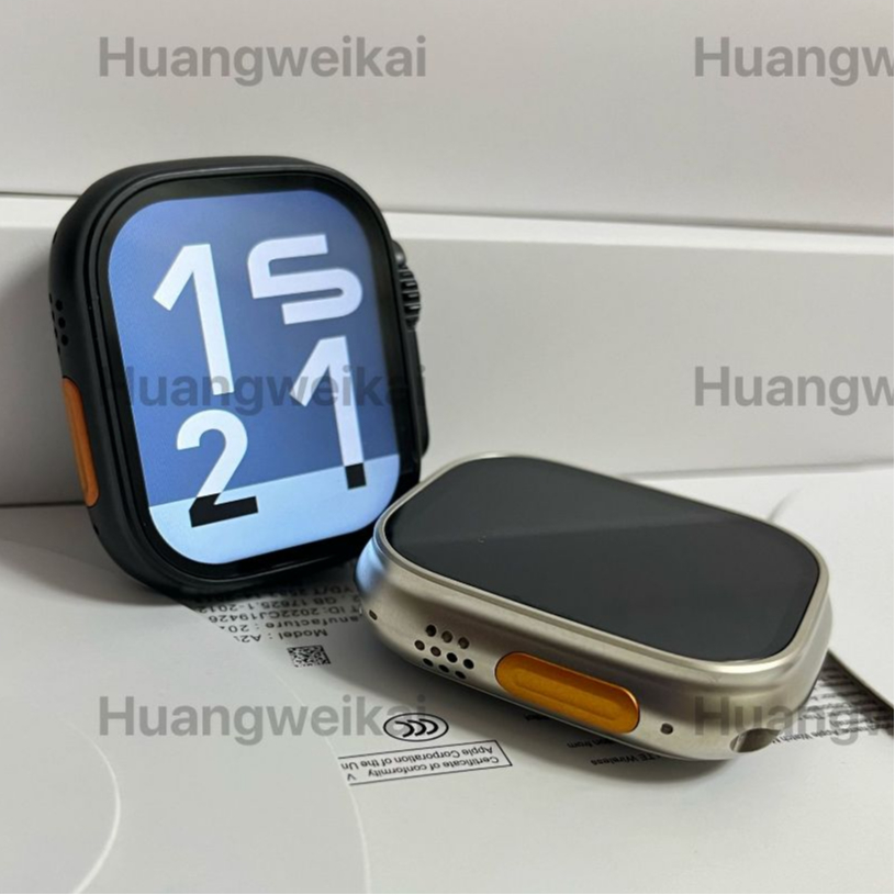 64GB 2025 Smartwatch 49mm ultra2 Completo Negro brecelet rom Con cable ...