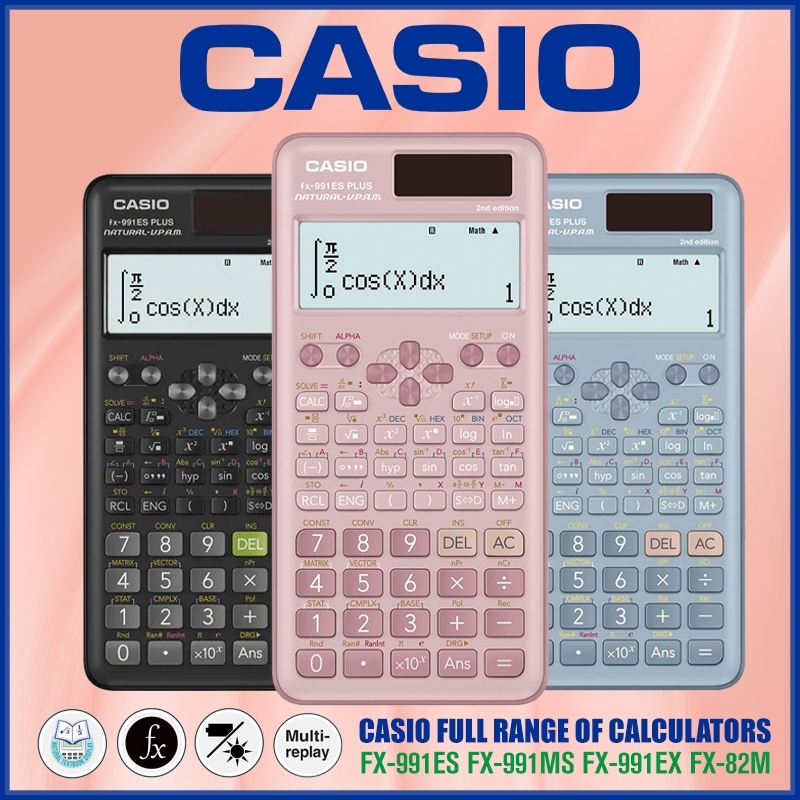 Casio FX-991ES Plus Calculadora Científica Nueva Edición Uso Profesional 82Ms Nuevas ...