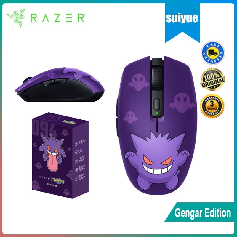 Nuevo Ratón Inalámbrico Razer Pokemon Gengar Edition Orochi V2 Hasta ...