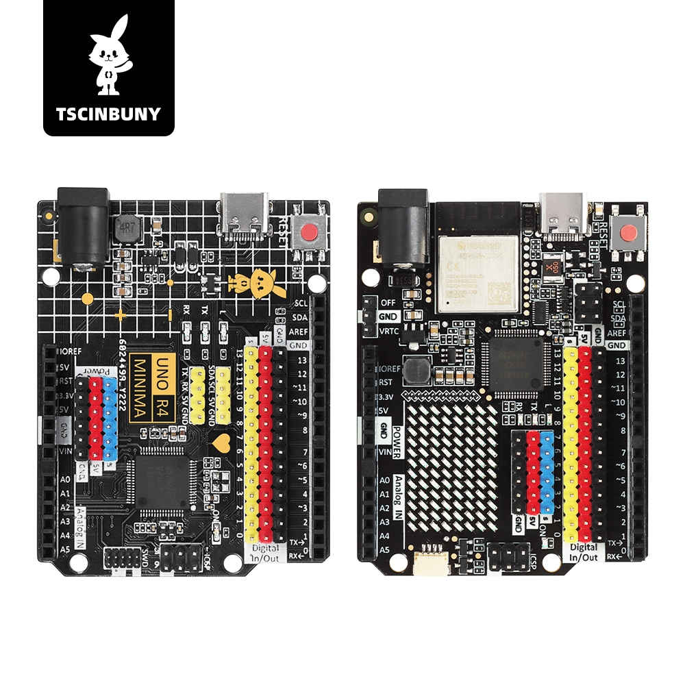 Tscinbuny UNO R4 Minima/WIFI Tipo-C USB ESP32-S3 Edition Placa De ...
