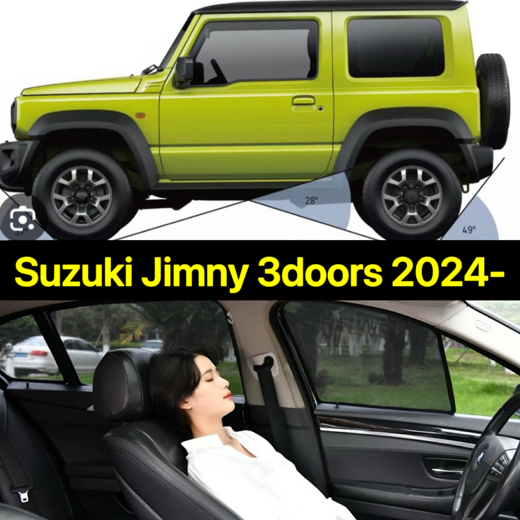 Parasol Magnético Para Suzuki Jimny 三维 Oors 2024-up Para Coche Cortinas ...