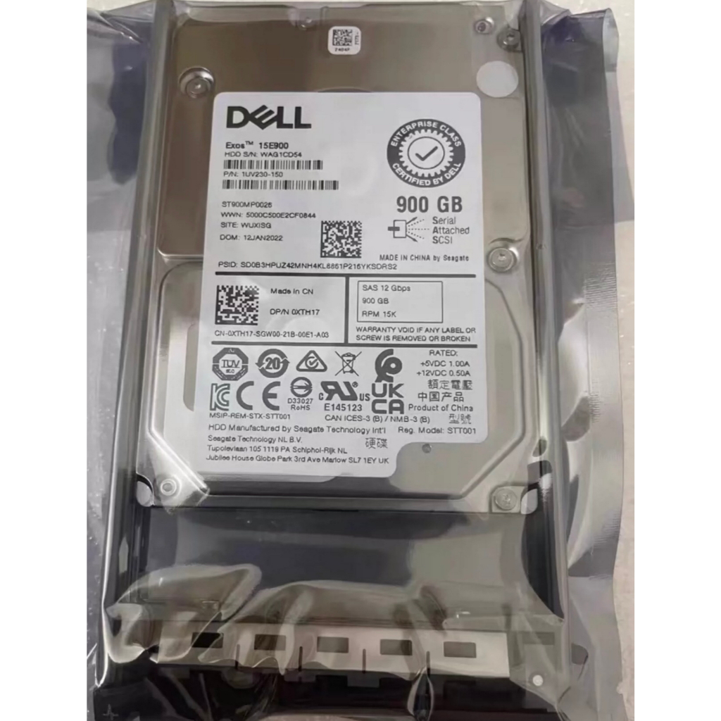 Nuevo Disco Duro Dell / 900g 2.5 15k Sas 12gb St900Mp0026 0xth17 Xth17 ...