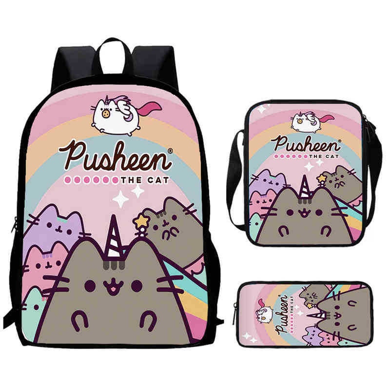 Pangji Gato Mochila Pusheen Kindergarten Estudiantes De La Escuela ...
