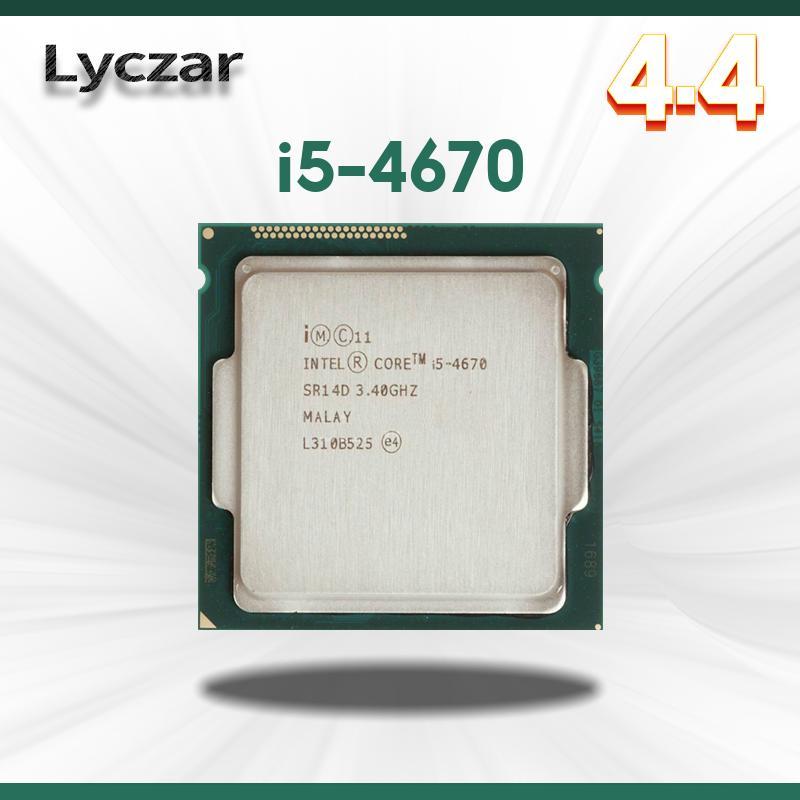 Procesador Intel Core i5 4670 LGA 1150 3.4GHz 6M Quad-84W Lyczar CPU De ...