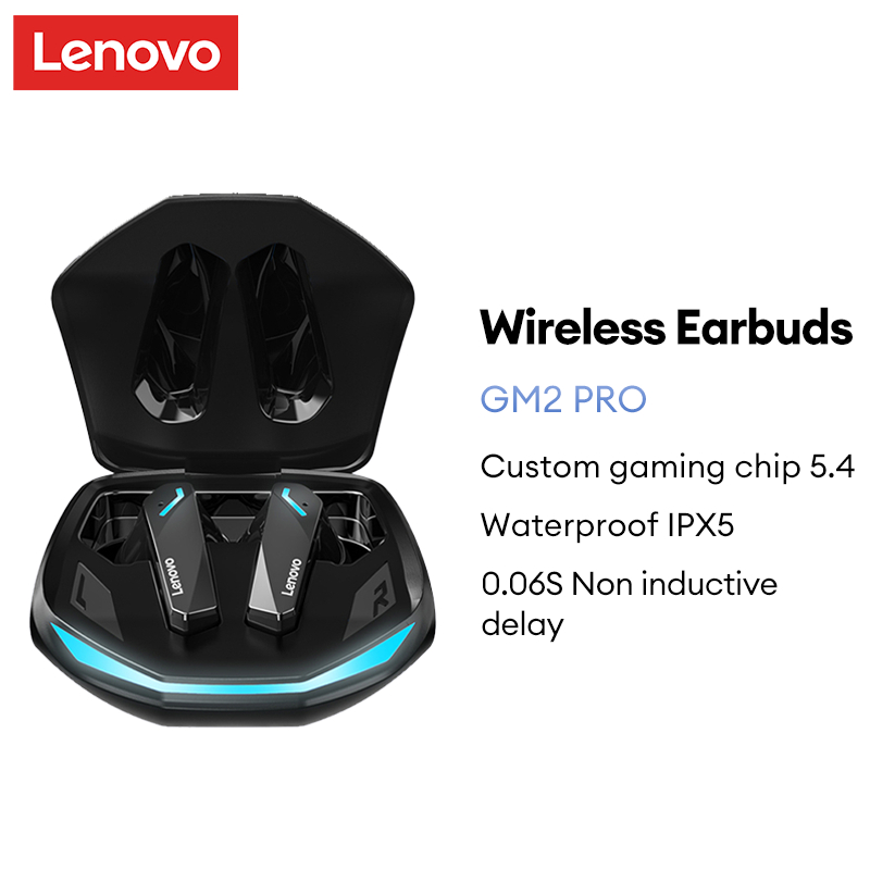 Lenovo GM2 PRO Gaming Auriculares Inalámbricos Bluetooth De Baja Latencia En La Oreja ...