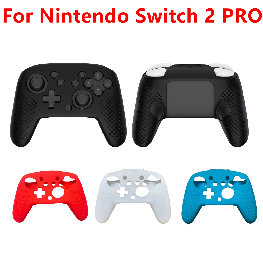 Funda Protectora De Silicona Para El Mando De Nintendo Switch 2 Pro Protector De Goma Suave Y ...