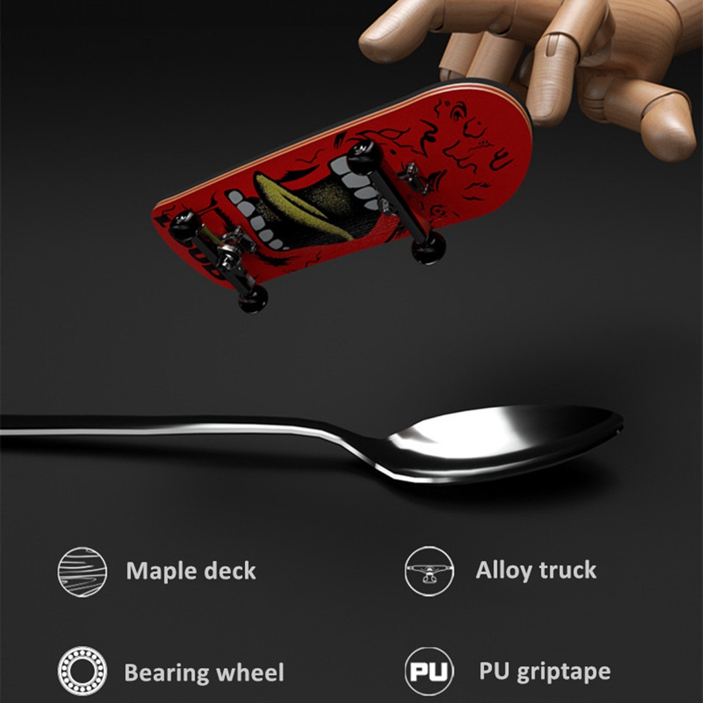 Patinetas De Dedo De Madera DIY Skate Park Tech Parts Deck Stunt ...