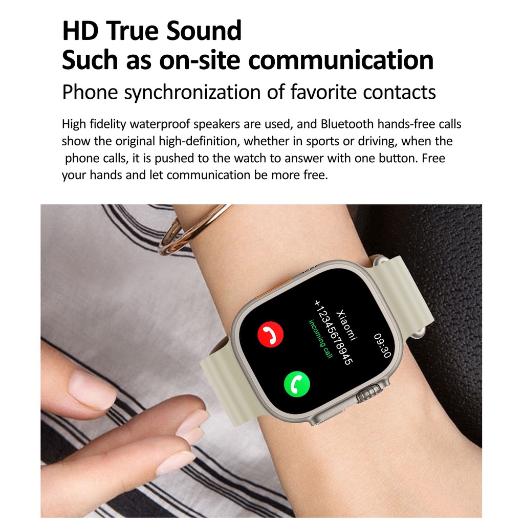 Hello Watch 3+ Amoled Smart Hombres 49mm ultra2 1 : 1 Serie 9 Brújula ...