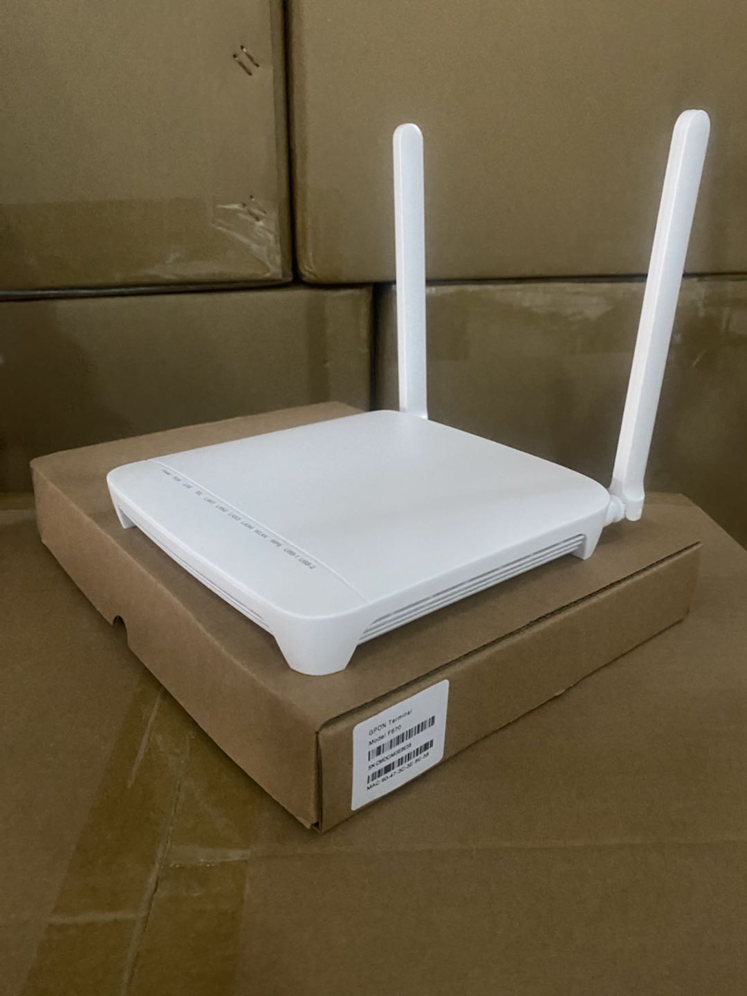 Doble Banda 5G F670T ONT/ONU EPON/GPON/XPON Firmware Inglés 4GE + 2usb ...
