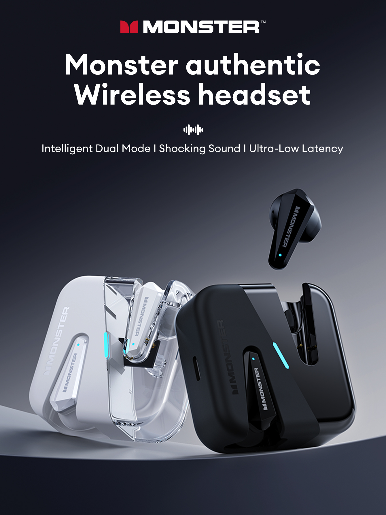 Monster XKT01 Mkii Auricular Bluetooth Calidad De Sonido HIFI Baja ...