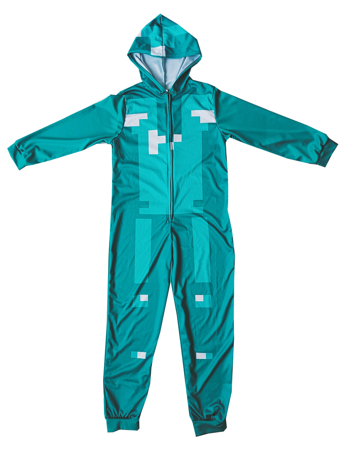 Niños Minecraft Disfraz Cosplay Juego Herobrine Creeper Steve Dress Up ...