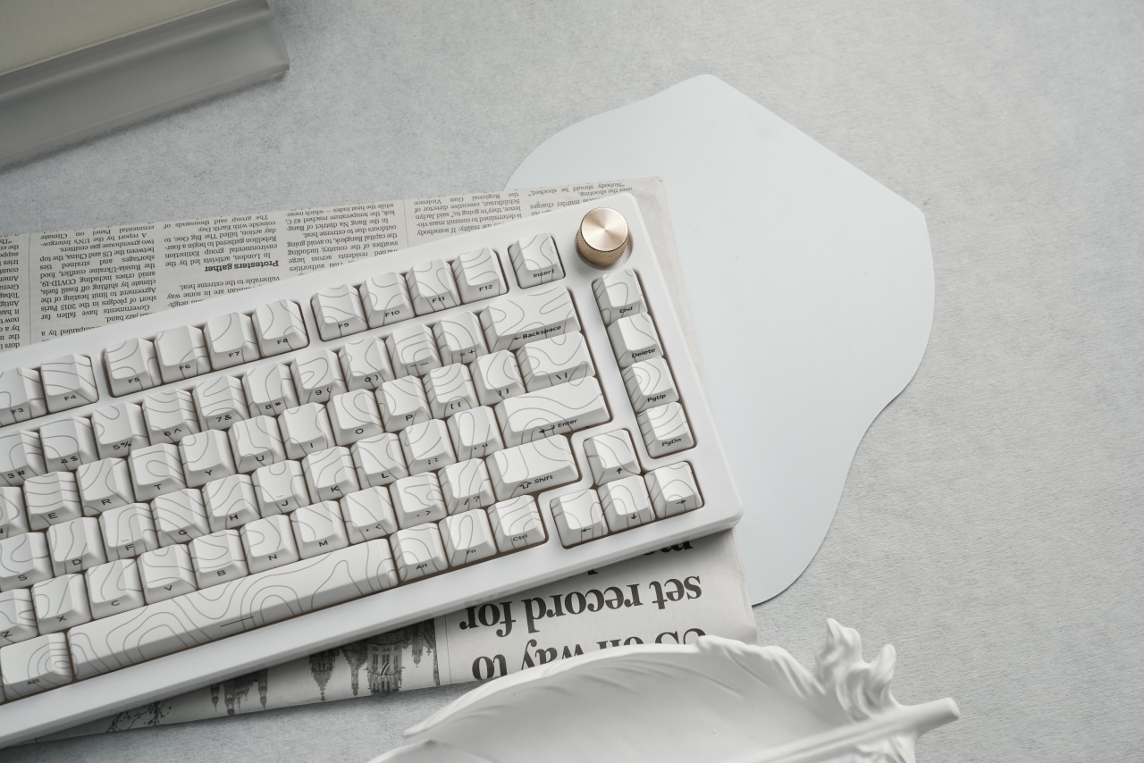 Womier 140 Clave Blanca Brillo A Través De V2 Doble Tiro PBT Keycap ...