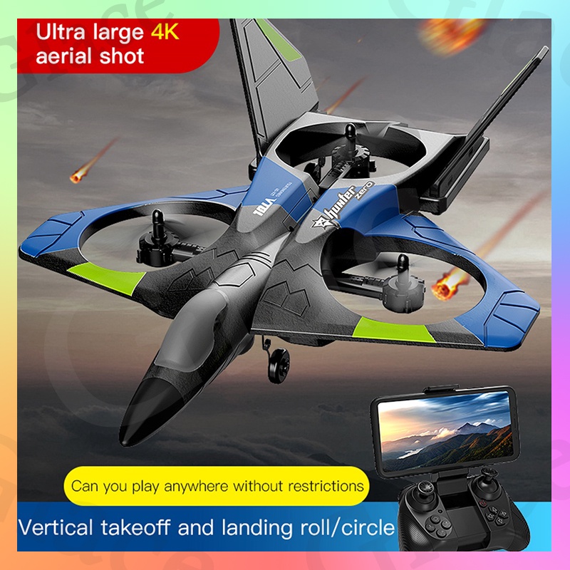 Nuevo V27 Control Remoto De Gran Tamaño Planeador Una Llave De Retorno ...