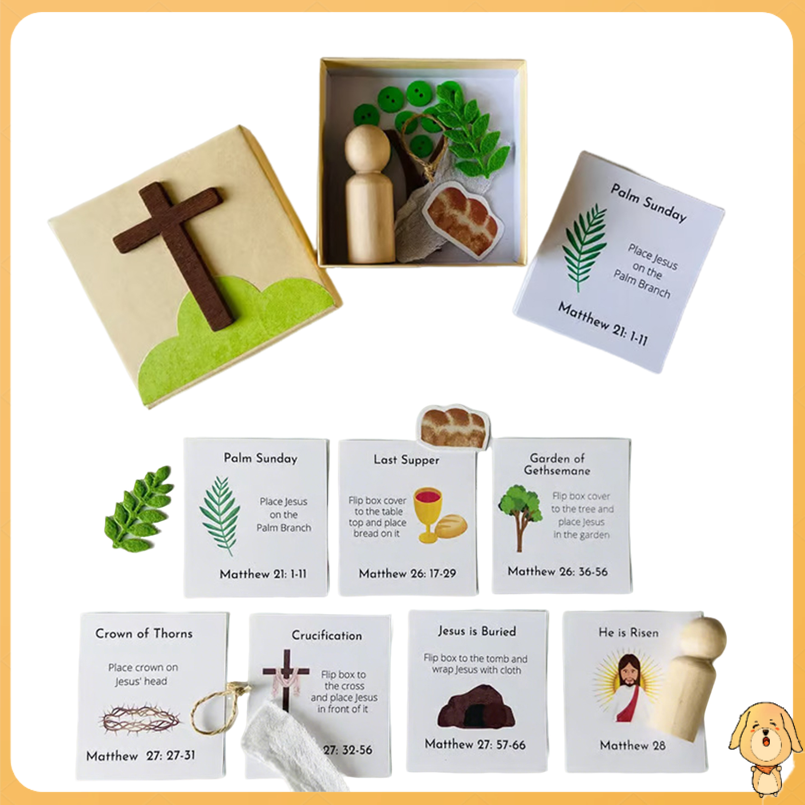 Holy Week Learning Set Deepen Understanding of Christianity Easter ...