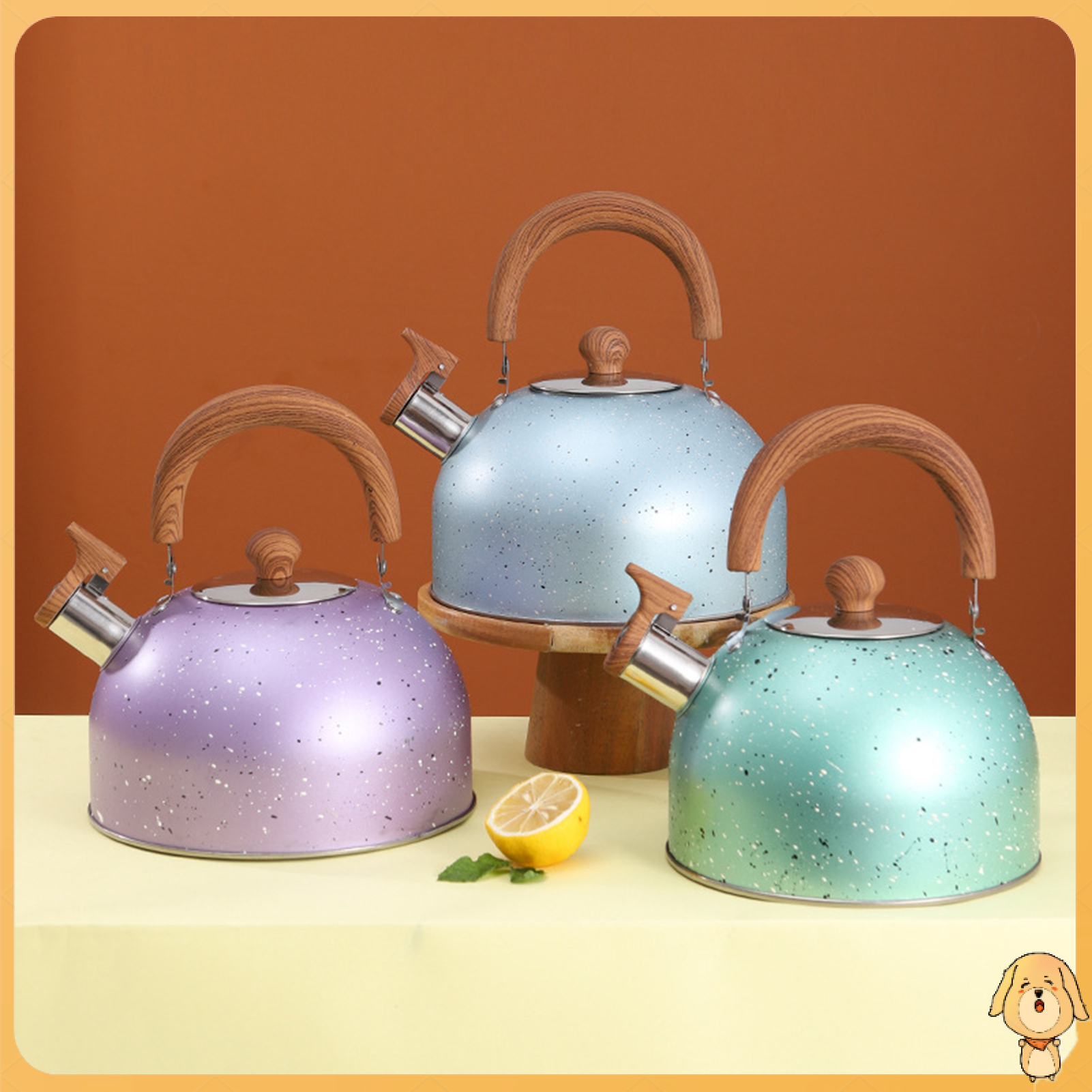 Multi-functional Kettle Halogen Hob 2l Stainless Steel Whistling Tea ...