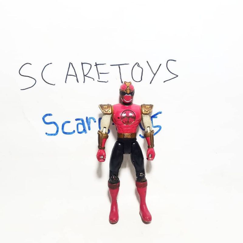 Power Rangers ninja storm crimson red ranger-Sentai hurricaneger kabuto ...