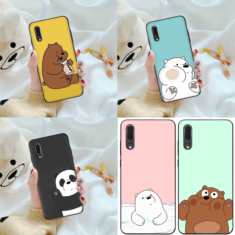 LC192 We Bare Bears 1 Phone Case for Huawei Y5P Y8P Y7A Y9A Mate 10 20 ...