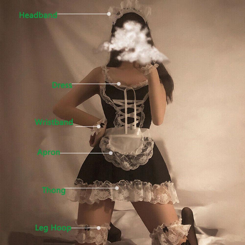 【COD】Cosplay Japanese Anime Clothes Lolita Dress Maid I6Y8 Outfit W4J7 ...