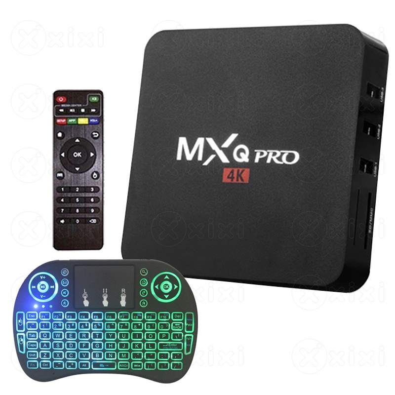 El Nuevo 5G MXQ pro 4g + 64G Android Smart tv Box 4k 11.1 5GTv Caja ...