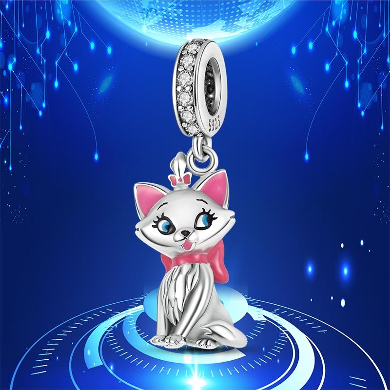 Colección De Animales 925 Plata Elefante Perro Gato Serpiente Zorro ...