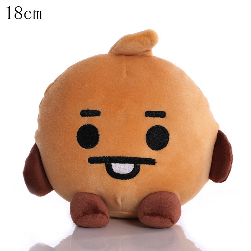1pcs Dibujos Animados Grande Corea BTS Peluche COOKY KOYA MANG RJ ...