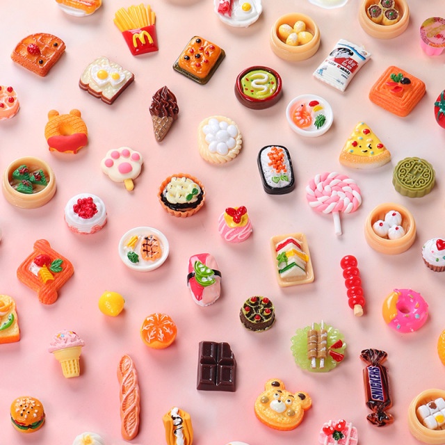 Lindo Nuevo Supermercado Miniatura Comida Snacks Mini Pastel Bebida ...