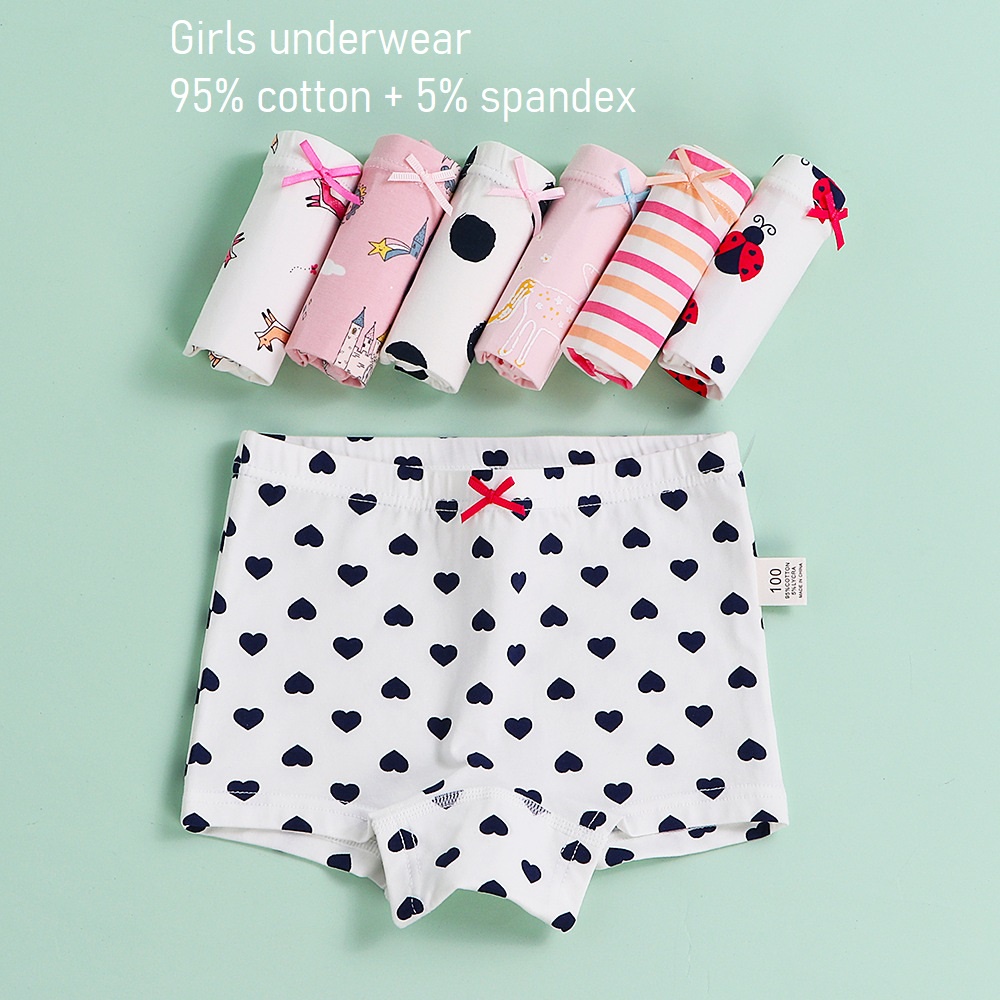 Ropa Interior Para Niñas De Alta Calidad 95 % Algodón Y 5 spandex ...