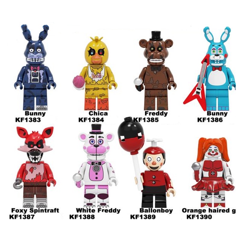 Lego Five Nights at Freddy's Building Blocks Toy Rabbit Bonnie The ...