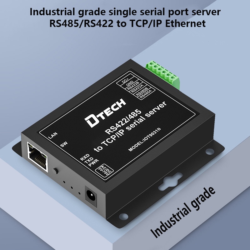 Adaptador De Puerto Serie De Un Solo Puerto A Ethernet Rs422 Rs485 A ...