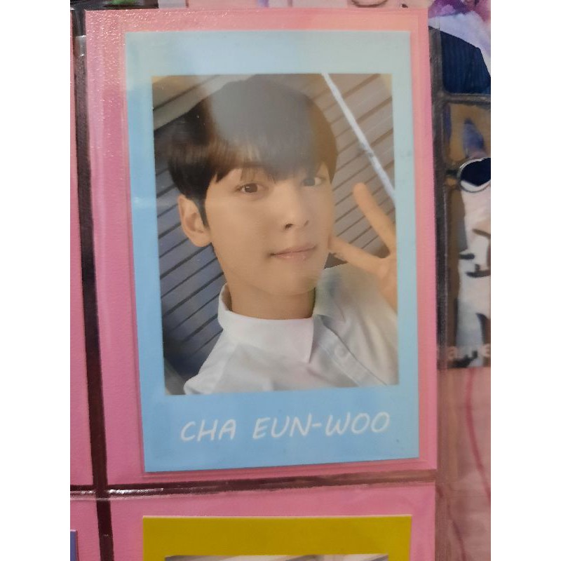 Photocard PC Polaroid ASTRO Roroha todo tuyo mj jinjin jinu cha eun woo ...